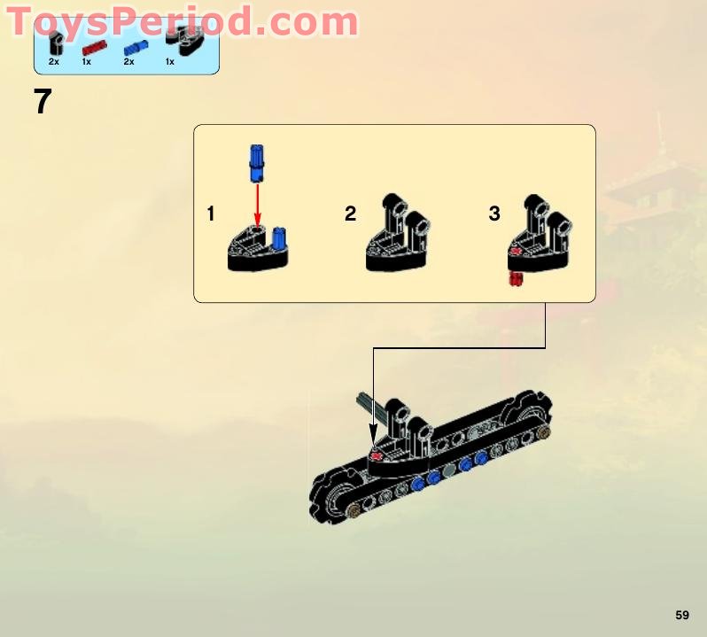 LEGO 9449 Ultra Sonic Raider Instructions and Parts List