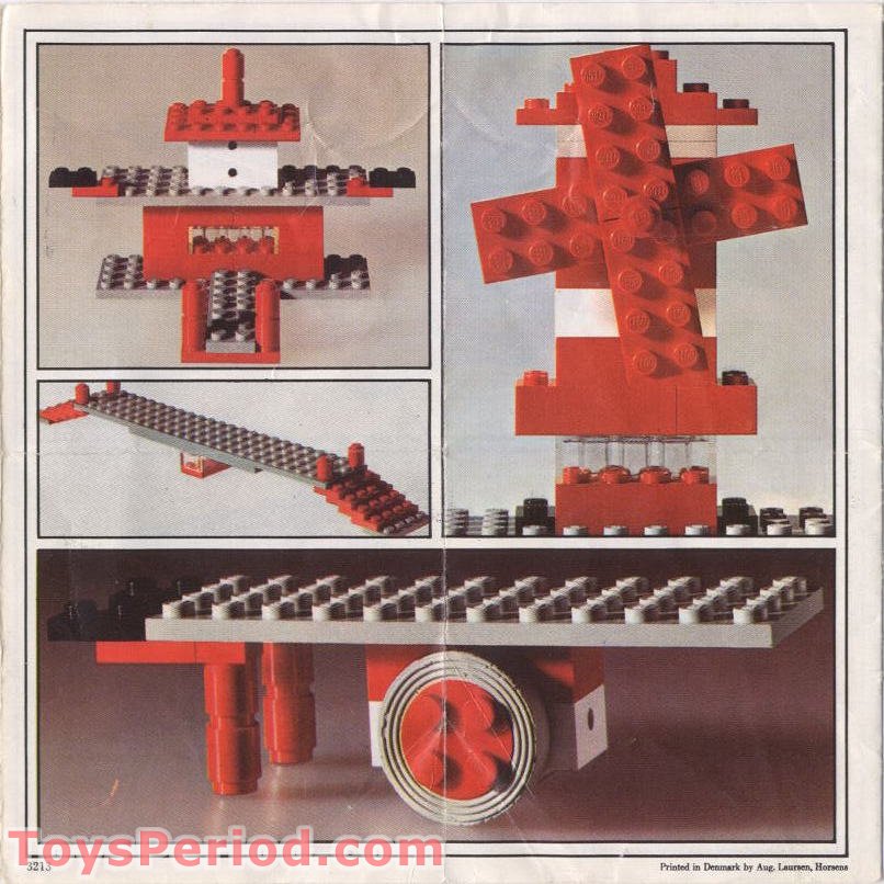 LEGO 328-2 Biplane Instructions and Parts List