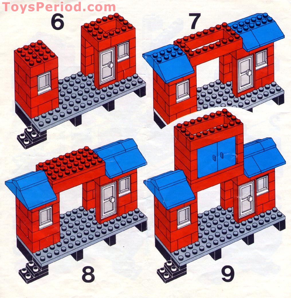 LEGO 364 Harbour Scene Instructions and Parts List