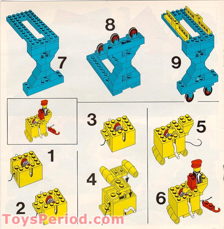 LEGO 402-1 Universal Building Set Instructions and Parts List