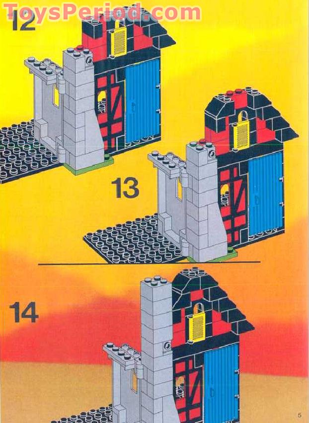 LEGO 10000 Guarded Inn Instructions and Parts List