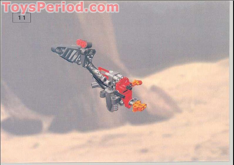 LEGO 10023 Bionicle Master Builder Set Instructions and Parts List