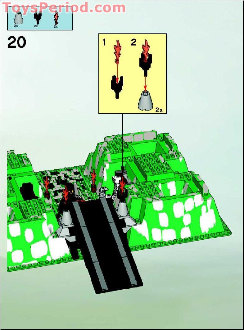 LEGO 10176 Royal King's Castle Set Parts Inventory and Instructions ...