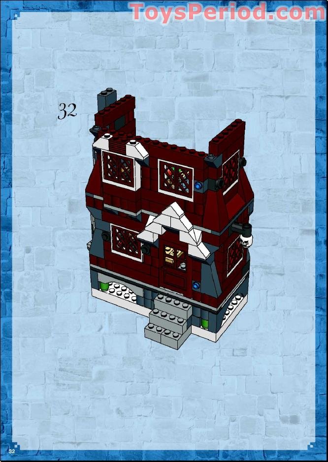 LEGO 4756 Shrieking Shack Instructions and Parts List