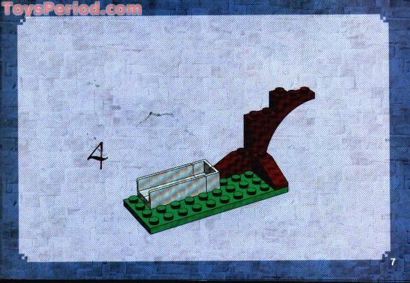 LEGO 4750 Draco's Encounter with Buckbeak Instructions and Parts List