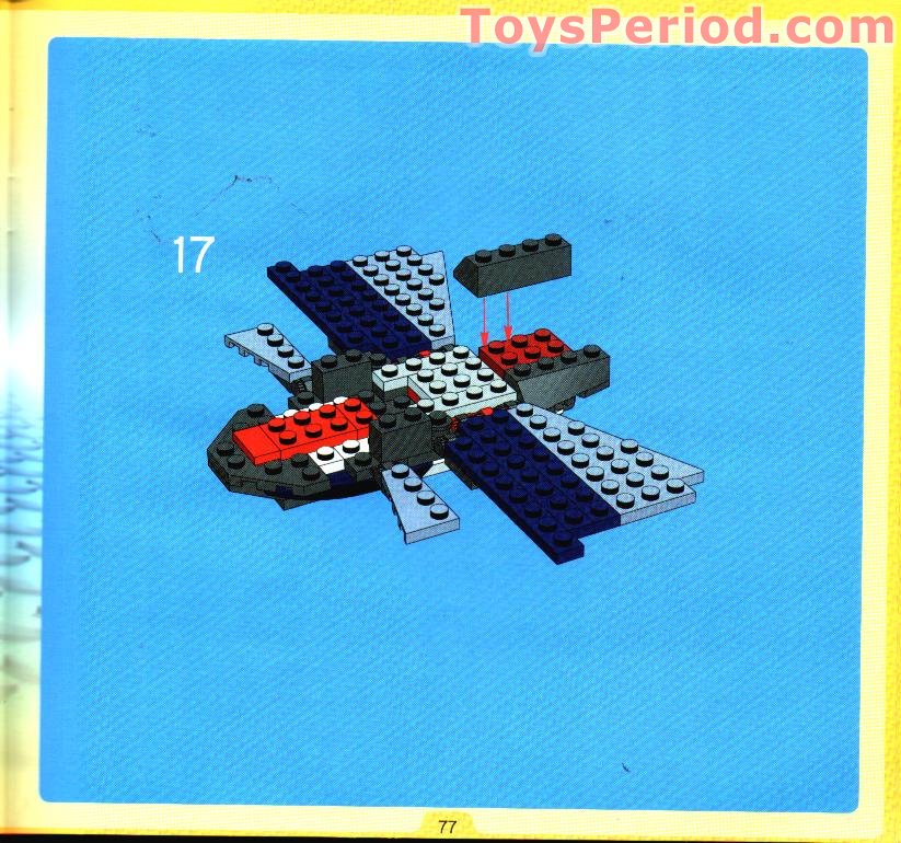 LEGO 4506 Deep Sea Predators Instructions and Parts List