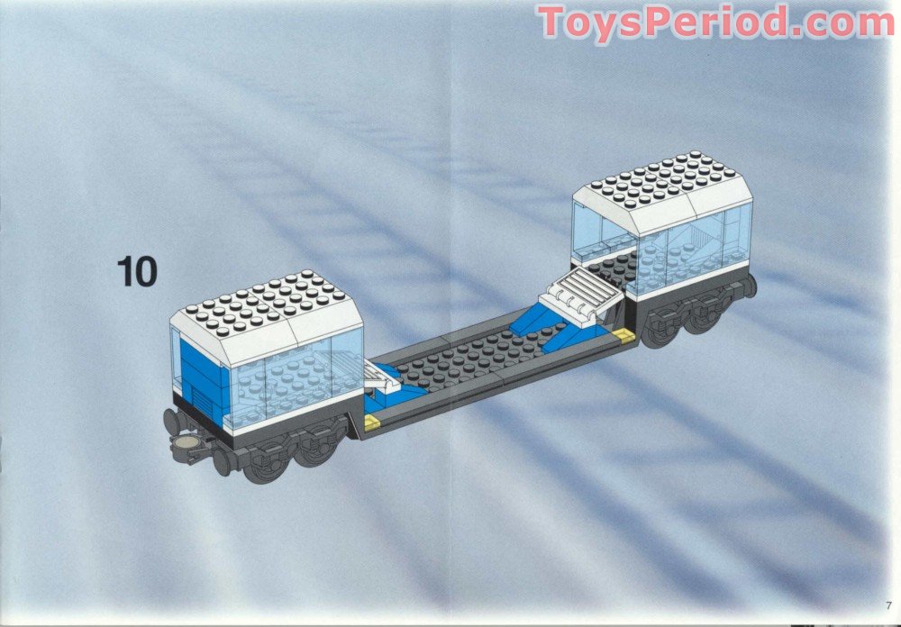 LEGO 4560 Railway Express Instructions and Parts List
