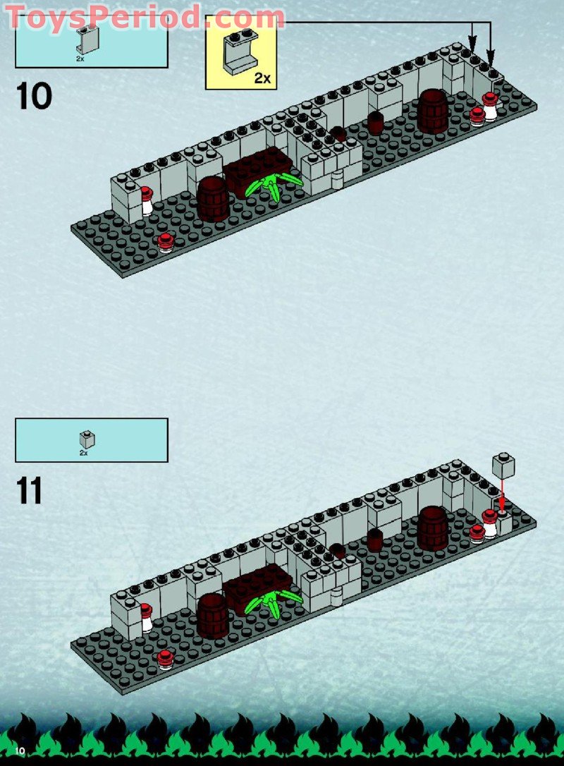 LEGO 5378 Hogwarts Castle (3rd Edition) Instructions and Parts List