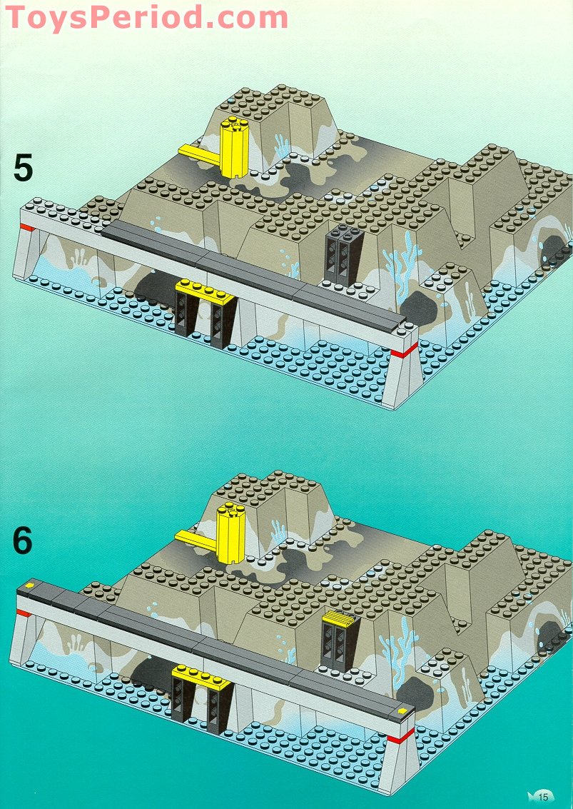 LEGO 6199 Hydro Crystalization Station Instructions and Parts List