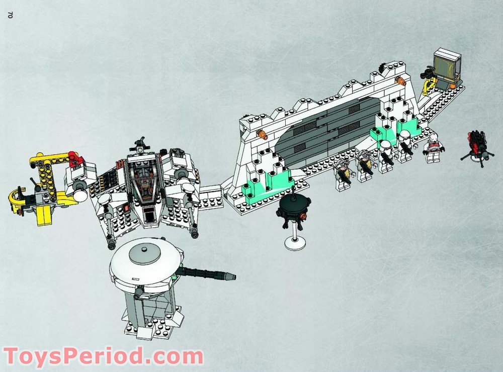 LEGO 7666 Hoth Rebel Base (Limited Edition - with K-3PO) Instructions ...