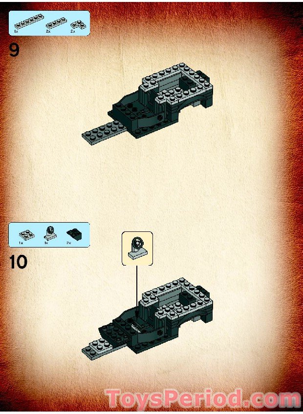 LEGO 7682 Shanghai Chase Instructions and Parts List
