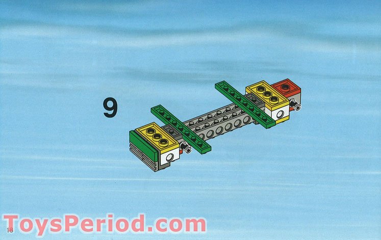LEGO 7992 Container Stacker Instructions and Parts List