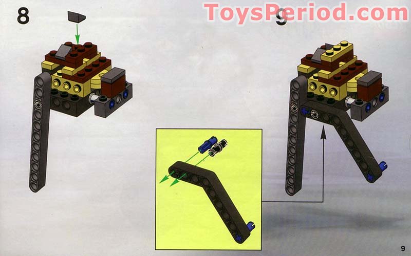 LEGO 7017 Viking Catapult Versus Nidhogg Dragon Instructions and Parts List