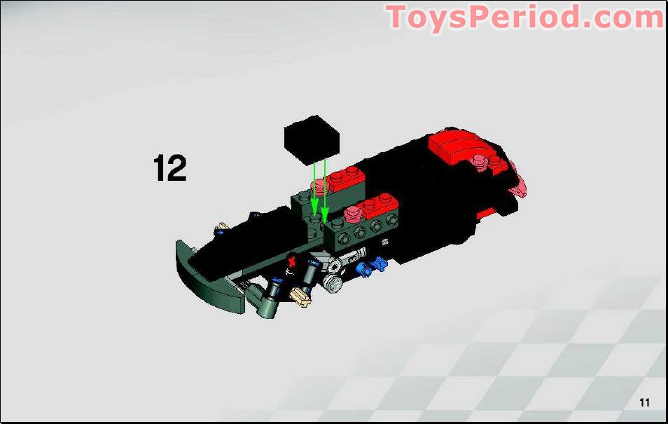 LEGO 8669 Fire Spinner 360 Instructions and Parts List