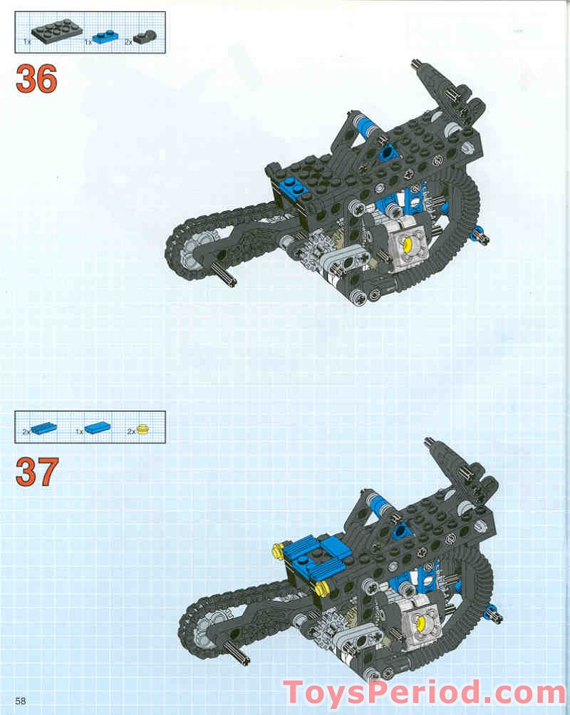 LEGO 8417 Mag Wheel Master Instructions and Parts List