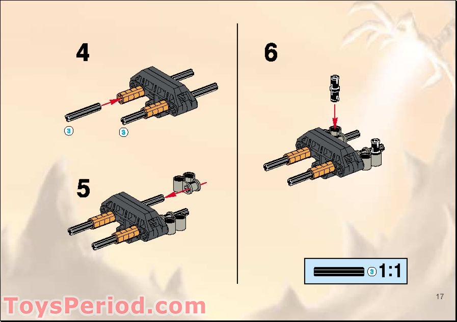 LEGO 8516 The Boss Instructions and Parts List