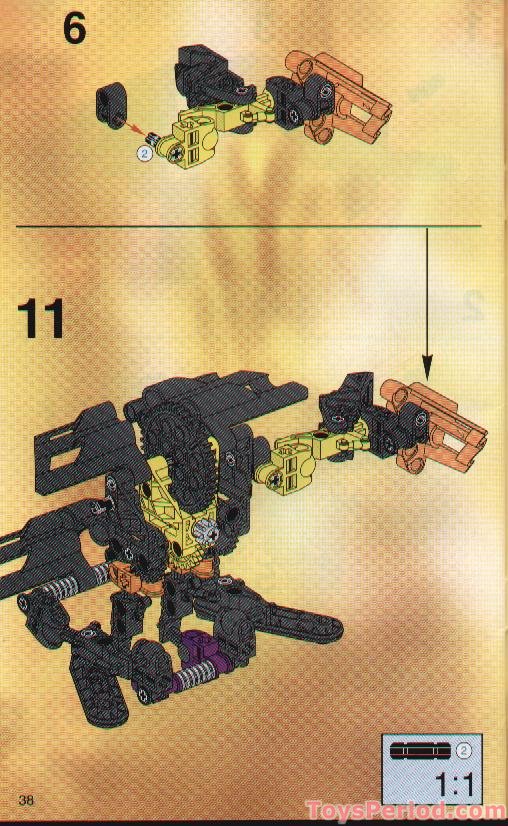 LEGO 8523 Blaster Slizer Instructions and Parts List
