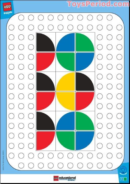 LEGO 9534 Mosaic Tiles Instructions and Parts List