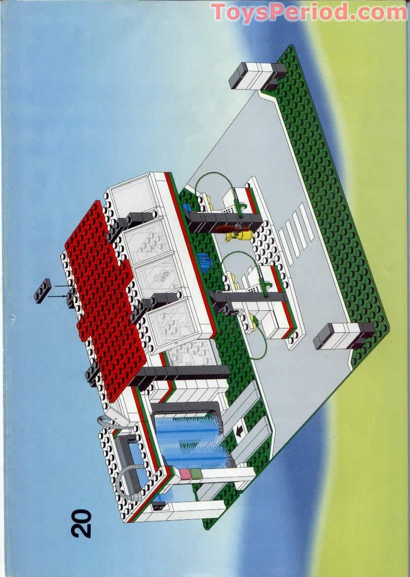 LEGO 6397 Gas 'n' Wash Express Instructions and Parts List