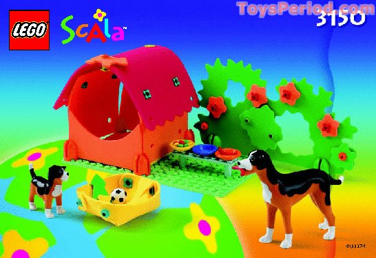 LEGO 3150 Puppy Playground Instructions and Parts List