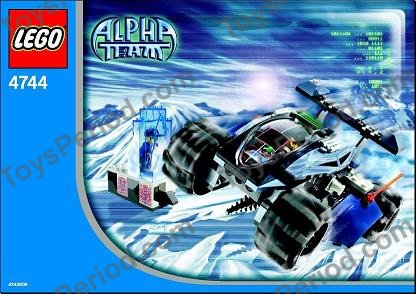 LEGO 4744 Tundra Tracker Instructions and Parts List
