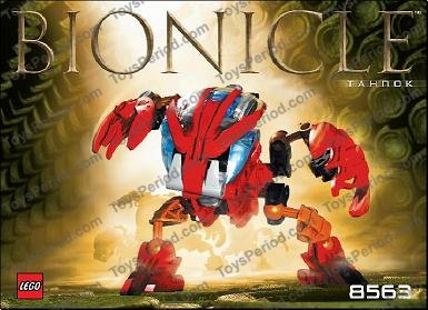 LEGO 8563 Tahnok Instructions and Parts List