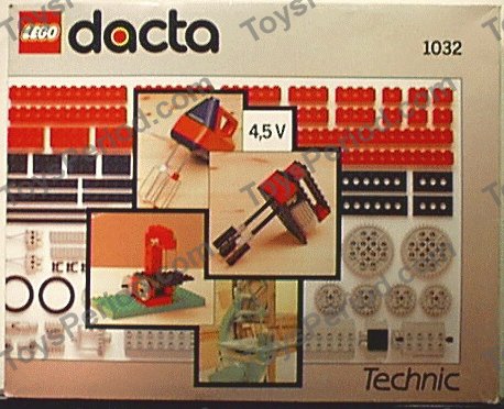 LEGO 1032 Technic II Set 4.5v Parts List