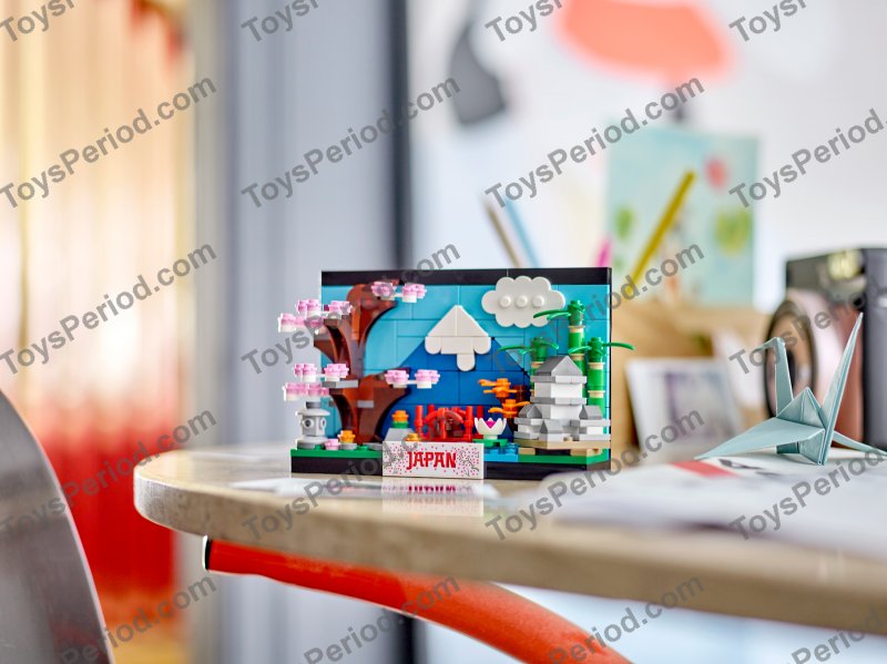 LEGO 40713 Japan Postcard Set Parts List