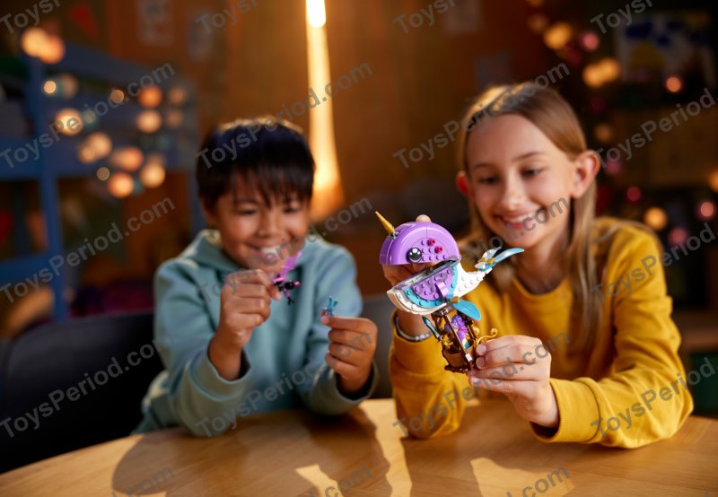 LEGO 71472 Izzie's Narwhal Hot-Air Balloon Set Parts List