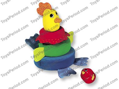 LEGO 5425 Soft Stacking Hen Set Parts List