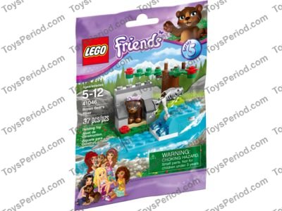LEGO 41046 Brown Bear's River Set Parts List