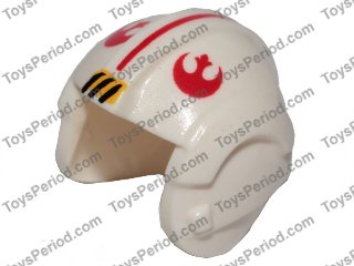LEGO Sets with Part x164px2 Minifig Headgear Helmet Rebel with Red ...