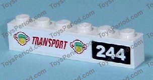 LEGO Sets with Part 3009pb119 Brick 1 x 6 with Box and Arrows and Globe ...