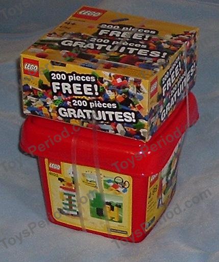 LEGO K4103 Creator Bucket Bundled with 4782 (TRU Exclusive) Set Parts List