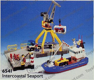 LEGO 6541 Intercoastal Seaport Instructions and Parts List