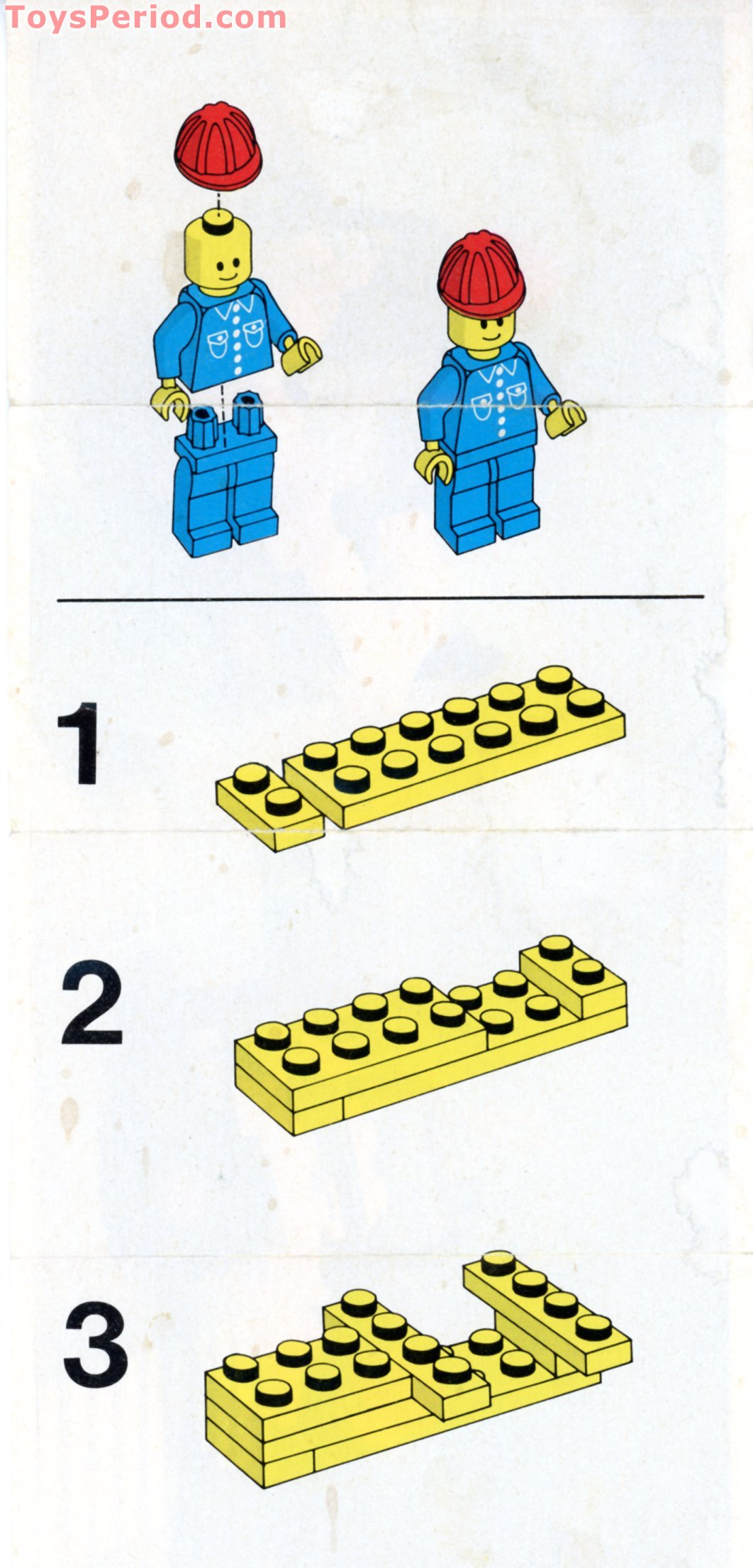 LEGO 6630 Bucket Loader Instructions and Parts List