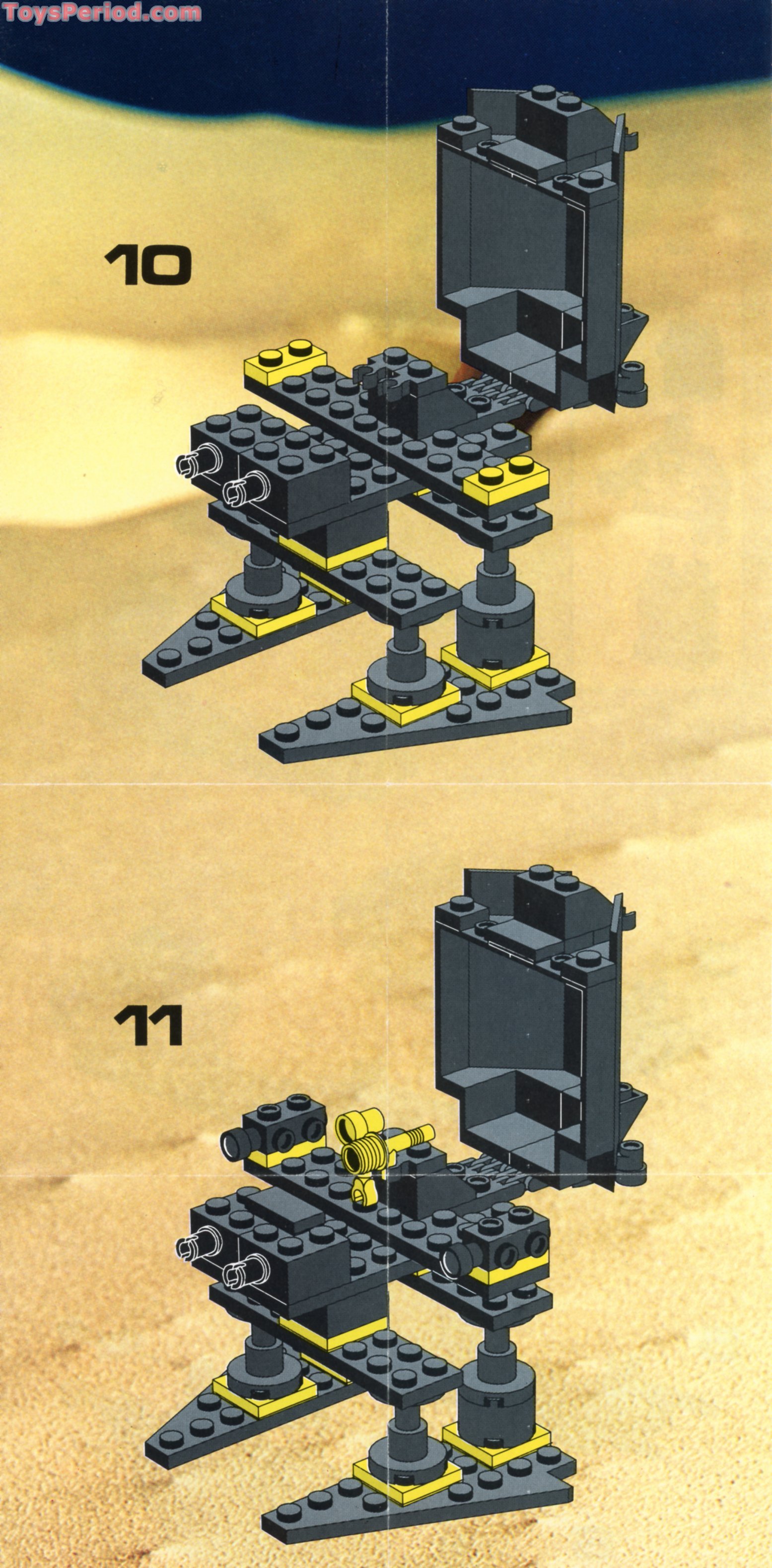 LEGO 6876 Alienator Instructions and Parts List