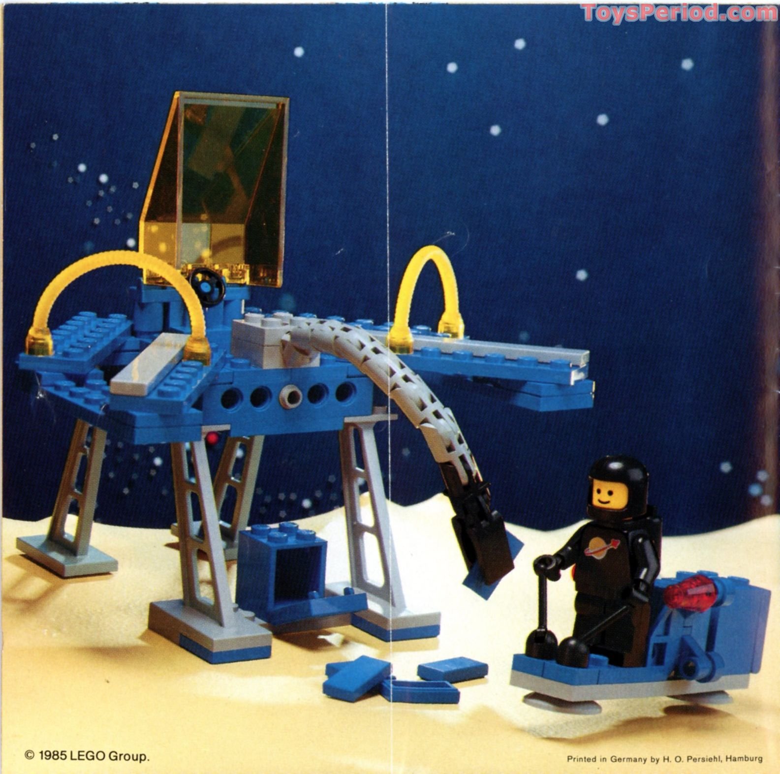 LEGO 6882 Walking Astro Grappler Instructions and Parts List