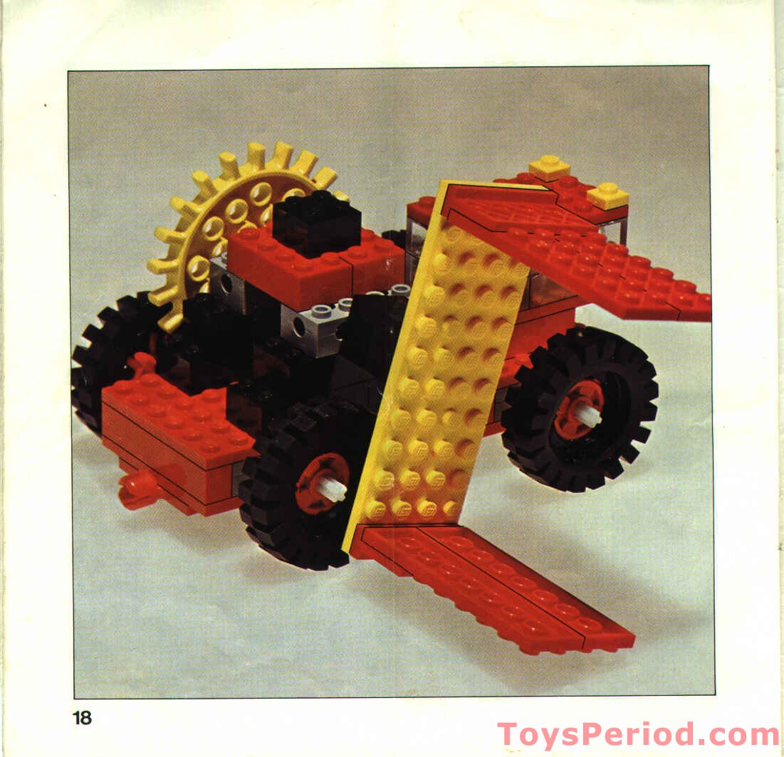 LEGO 810-3 Gear Truck Set Instructions and Parts List