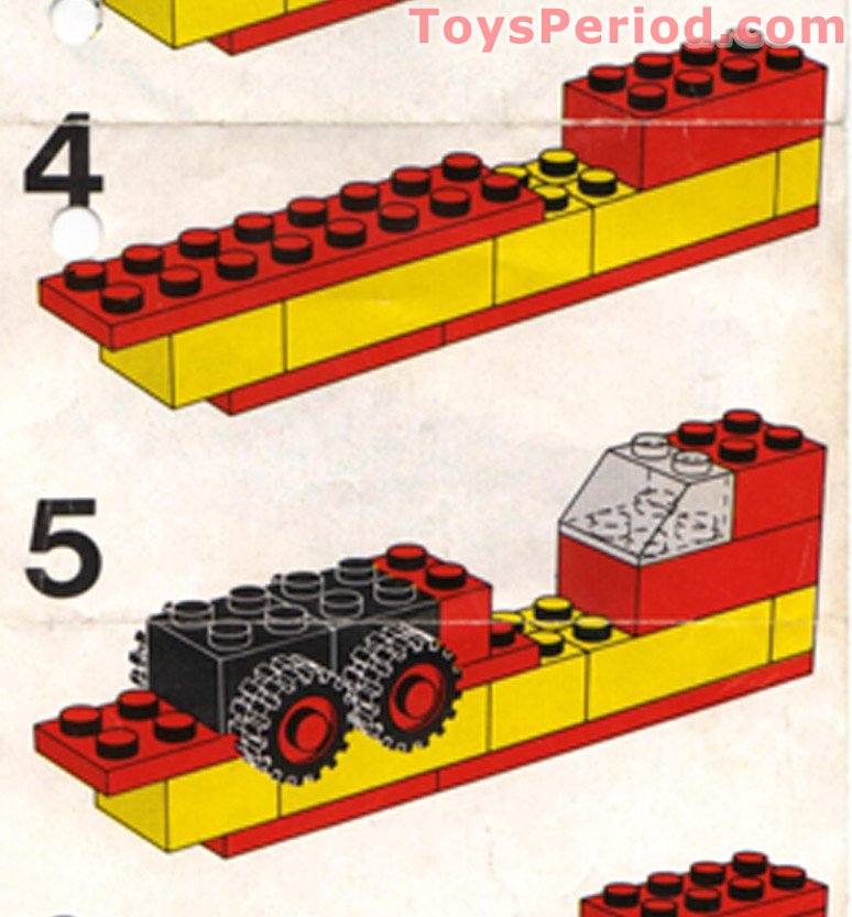LEGO 503-1 Basic Building Set Instructions and Parts List
