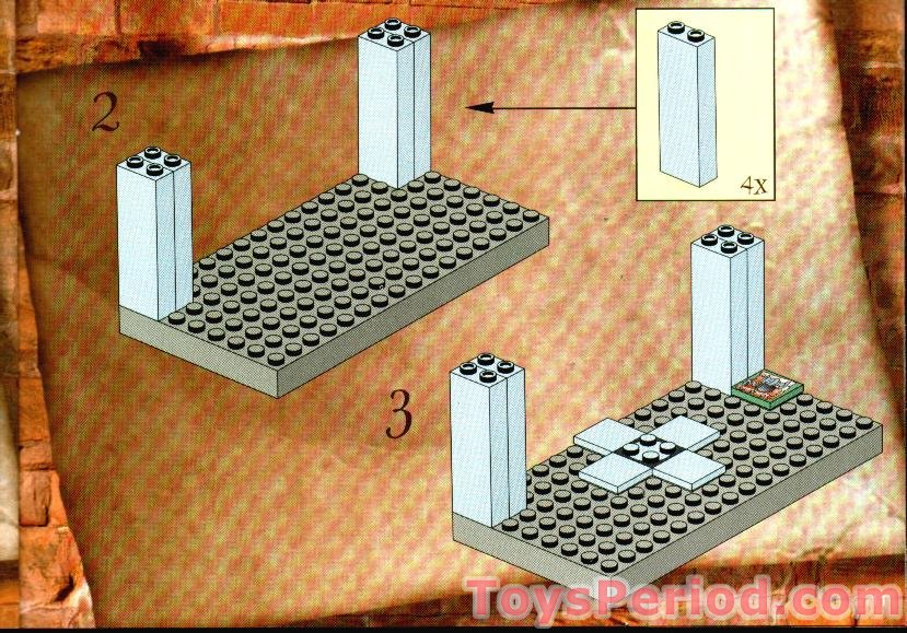 LEGO 4733 The Dueling Club Instructions and Parts List