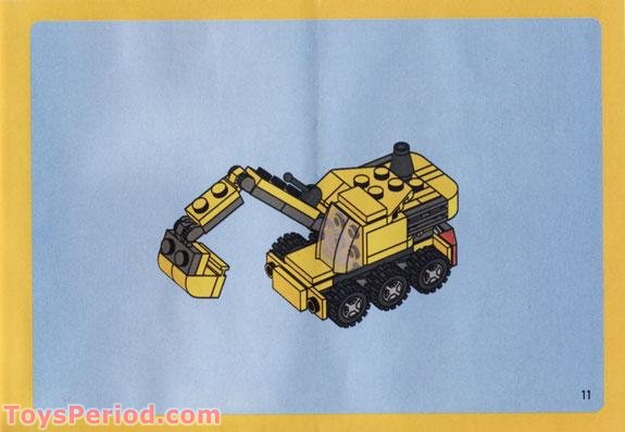 LEGO 4915 Mini Construction Instructions and Parts List