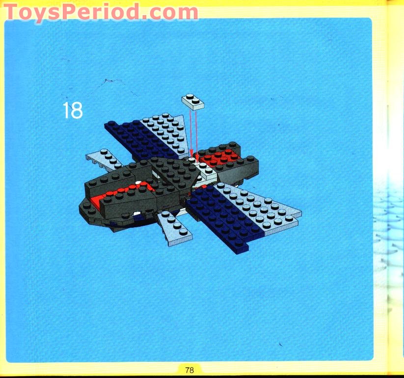 LEGO 4506 Deep Sea Predators Instructions and Parts List