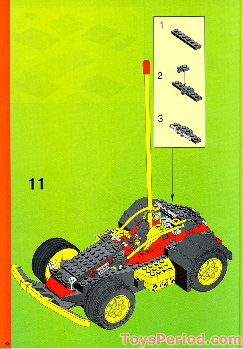 LEGO 5600 Radio Control Racer Instructions and Parts List