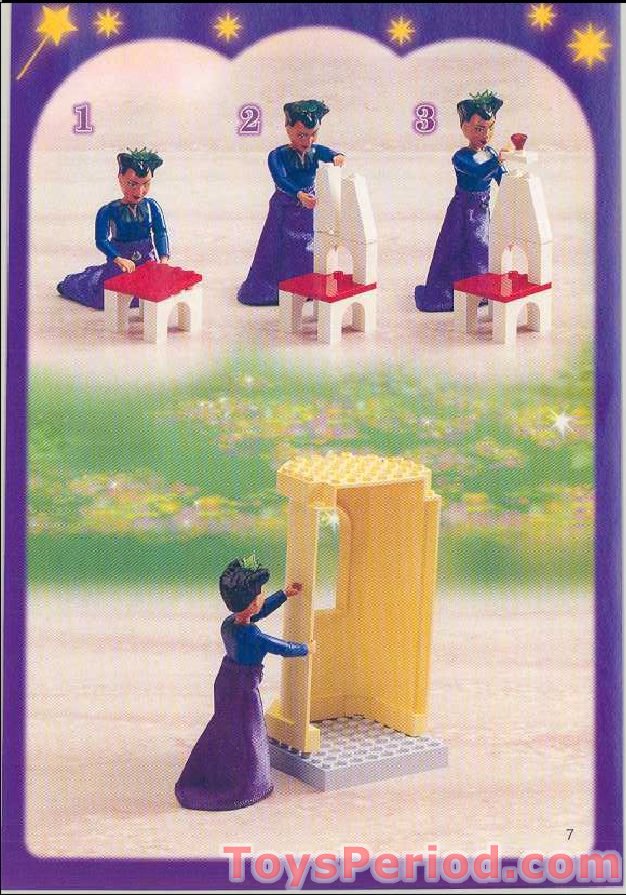 LEGO 5826 The Queen's Chamber Instructions and Parts List