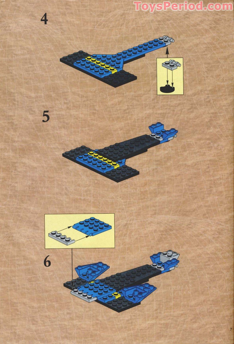 LEGO 5987 Dino Research Compound Instructions and Parts List