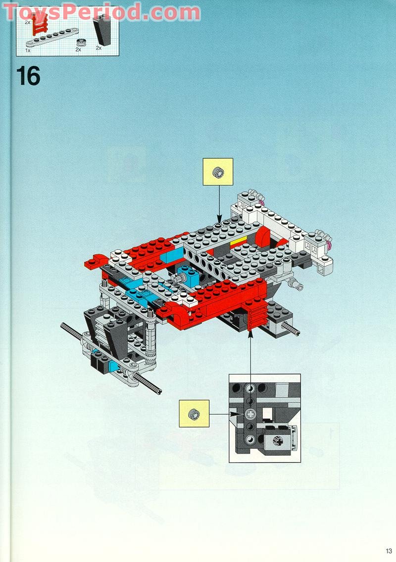 LEGO 5561 Big Foot 4x4 Instructions and Parts List