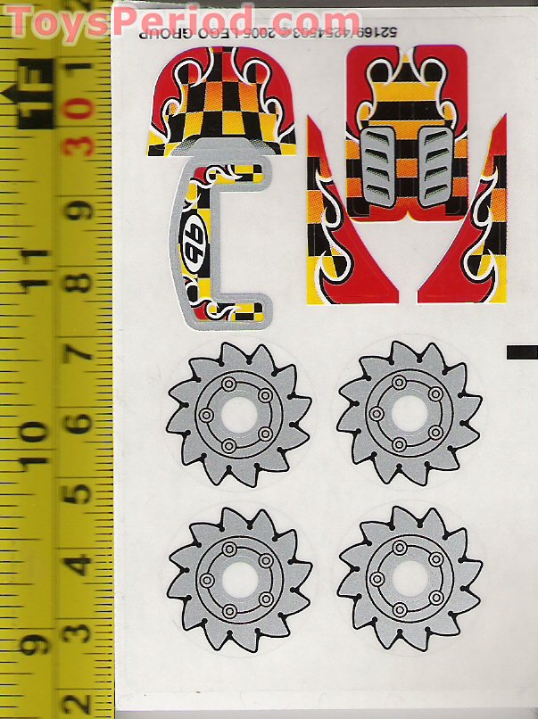 LEGO 8648 Buzz Saw Instructions and Parts List