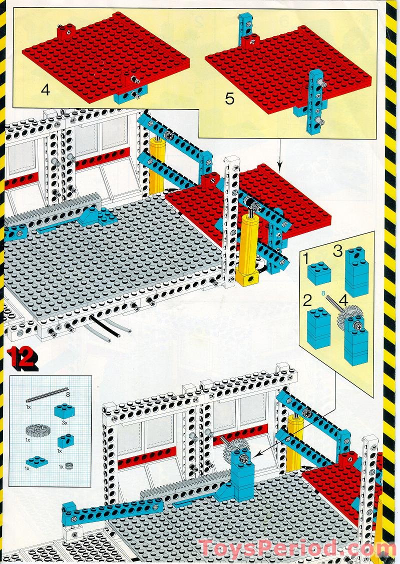 LEGO 8680 Arctic Rescue Base Instructions and Parts List
