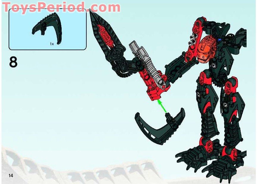 LEGO 8978 Skrall Instructions and Parts List